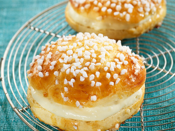 French recipe: Mini tropéziennes