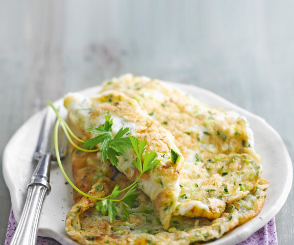 Easy recipe: Traditional zucchini omelette