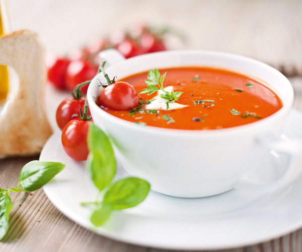 Easy recipe : Tomato velouté soup