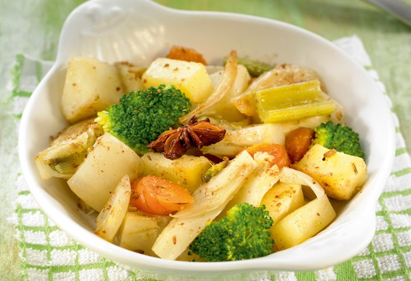 Easy And Quick Recipe Steamed Vegetables